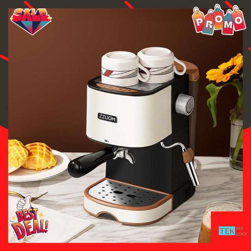 Jual Mesin Kopi Semi Automatic Espresso Coffe Machine Pressure Milk Foam mi di Seller ...