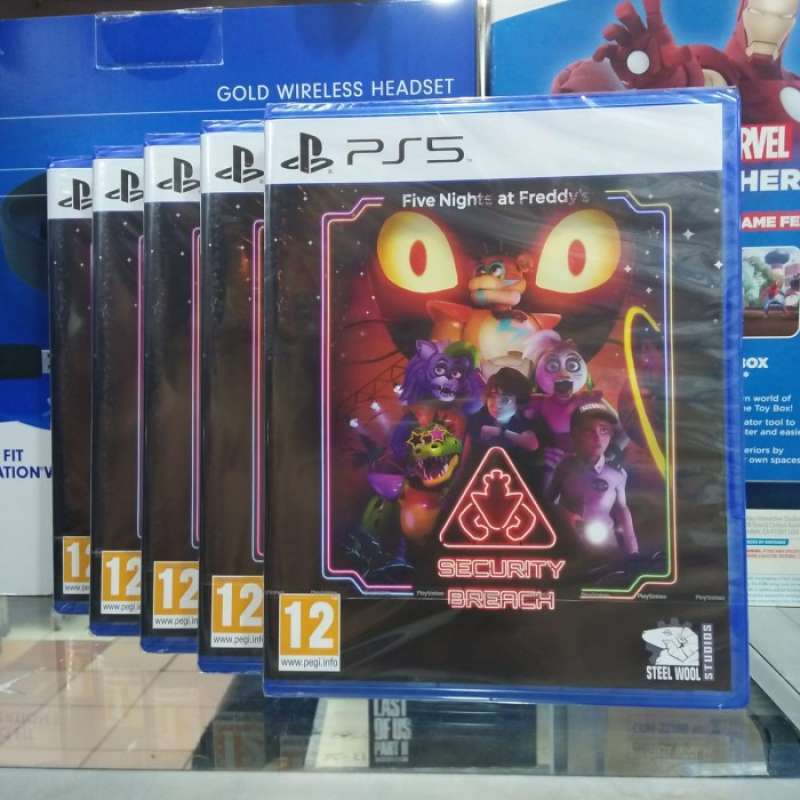 Jual Ps5 Five Nights At Freddys Security Breach Multicolor Di Seller