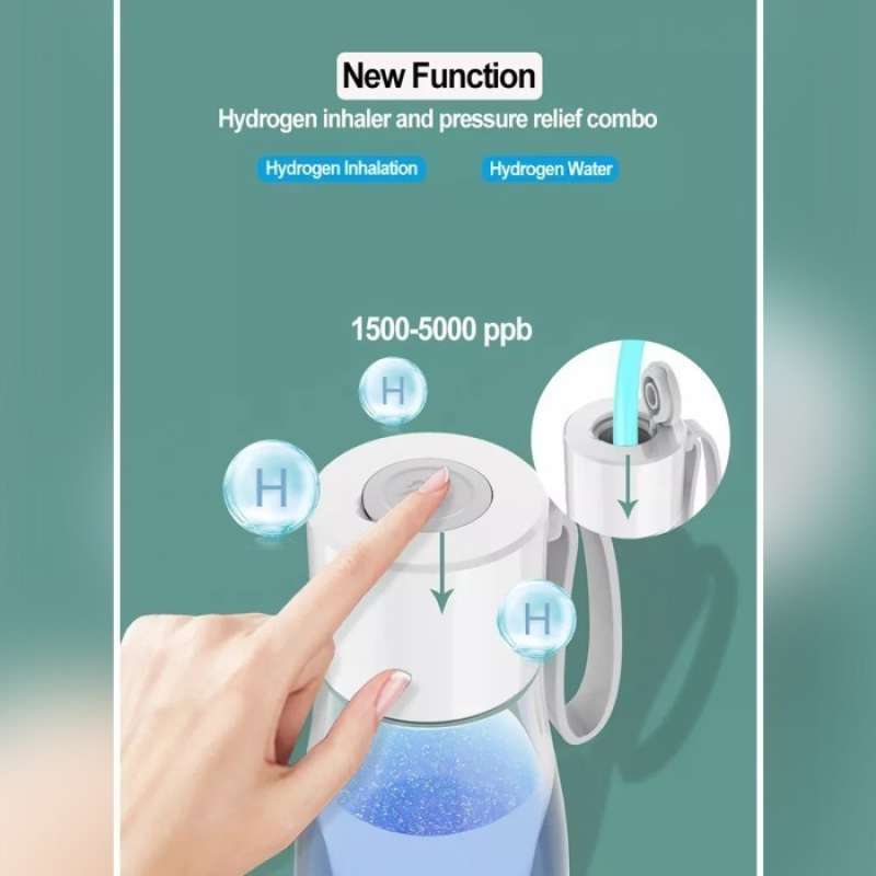 Jual Botol Hydrogen Air Hidrogen Inhaler Antioxidant Hidromizu Plus ...