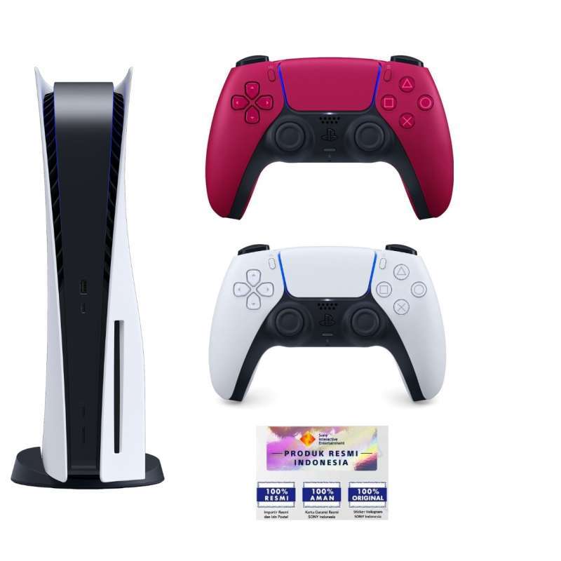 Jual PAKET EXTRA DUALSENSE - PlayStation®5 Disc Console (Kosongan ...