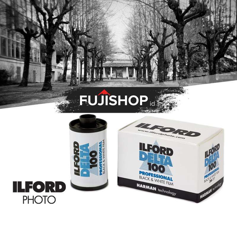 Promo Ilford Delta 100 35mm ISO 100 BW Roll Film Diskon 15% di Seller Fuji Shop ID Official ...