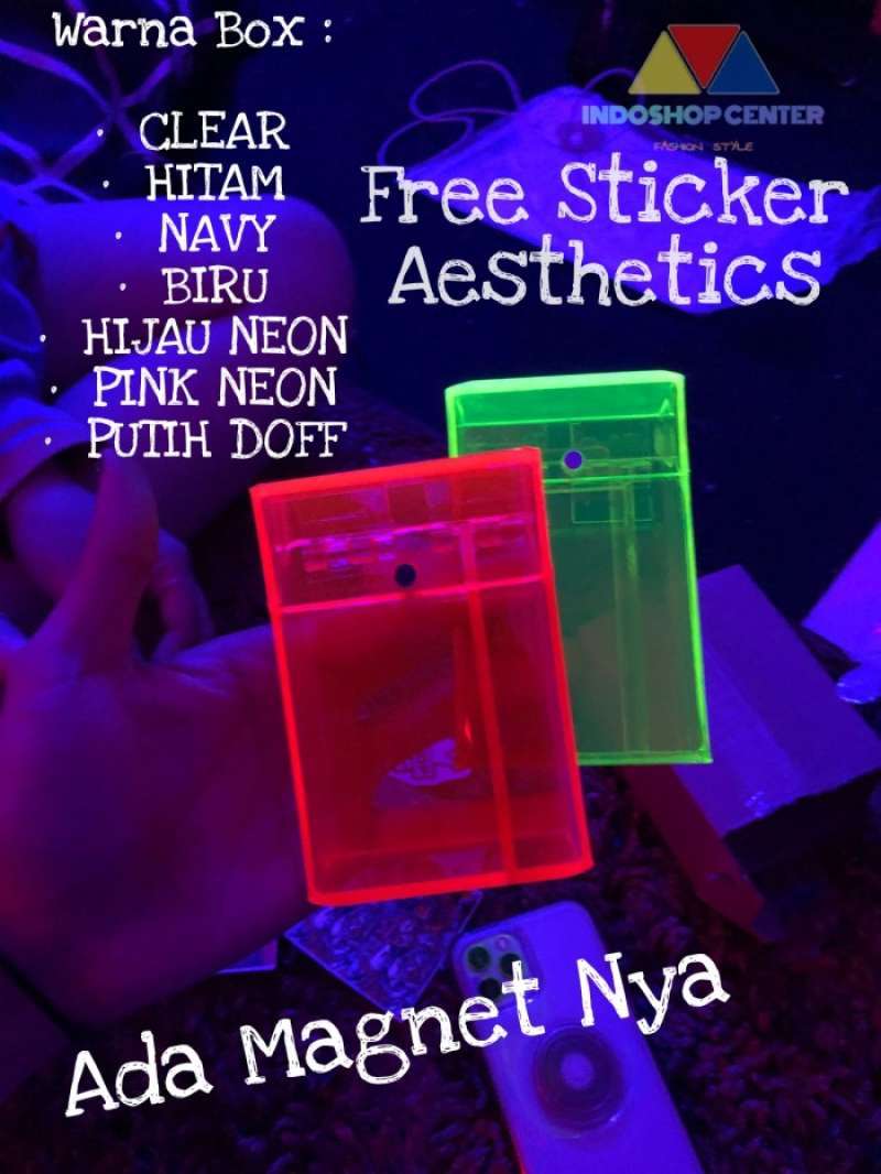 Promo HARGA GROSIR TEMPAT ROKOK / KOTAK ROKOK AKRILIK / BOX ROKOK ...