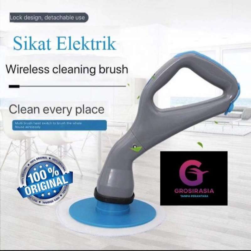 Promo Sikat Elektrik Untuk Dapur Toilet Wc Mobil Otomatis Electric ...