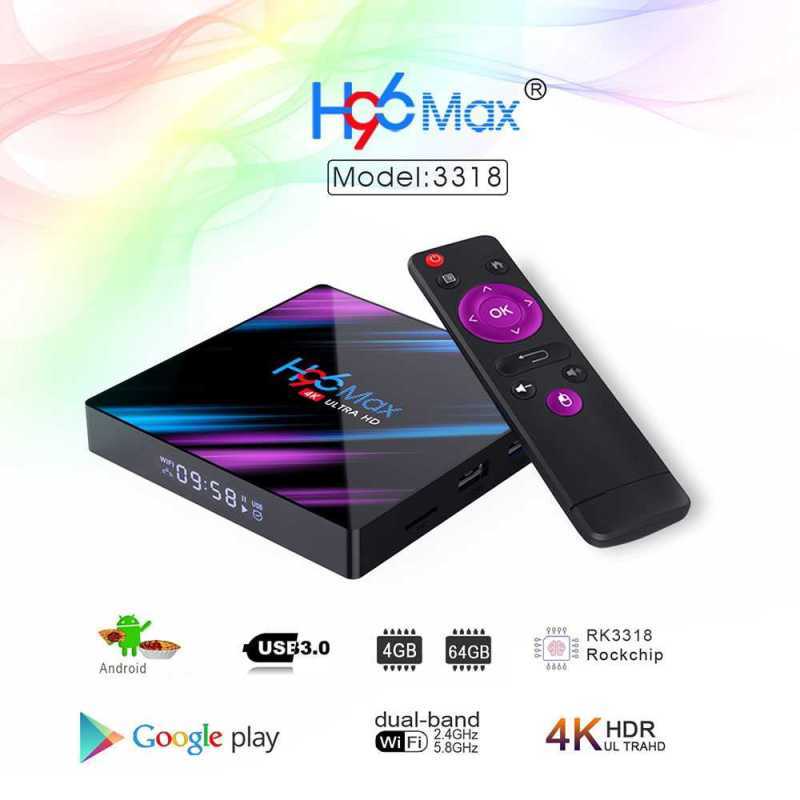Jual Glo Vontar Mini Smart Tv Box 4k Android 11 Ram 4gb + Memory 32gb ...