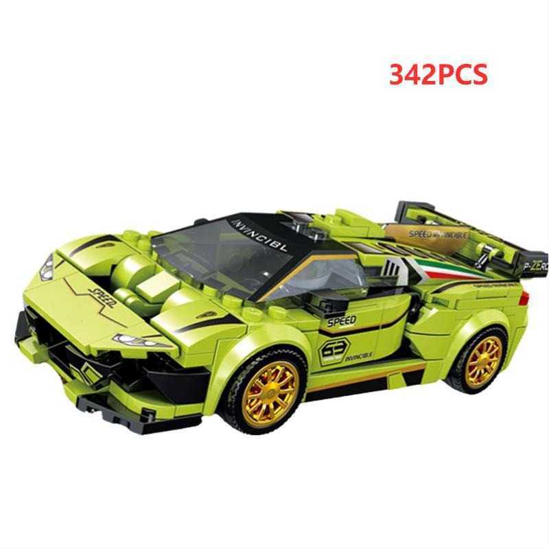 Promo GLO - B RACING Building Blocks Mainan Rakit Mobil Speed Sport Car ...