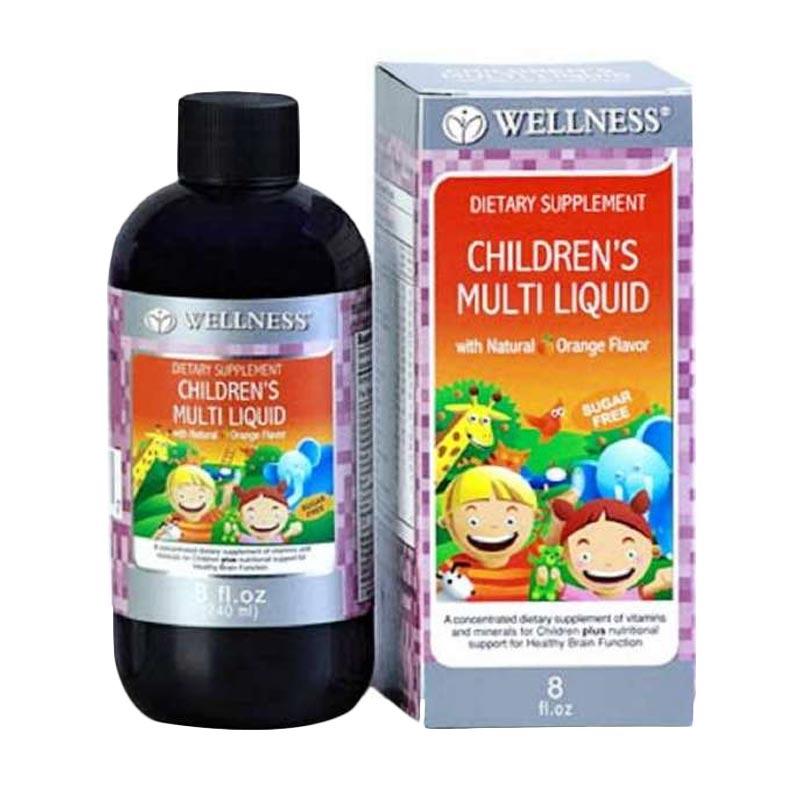 Jual Wellness Children Multi Liquid Multivitamin Anak [240 Ml] Di ...