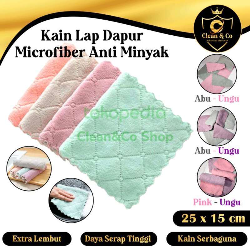 Jual Harga Promo-2 lusin Kain Lap edisi Home Living/Rumah Tangga/Serbaguna - Multicolor di ...