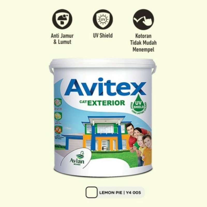 Promo Avitex Exterior Cat Tembok 25Kg Diskon 17% di Seller Hafizh Store ...