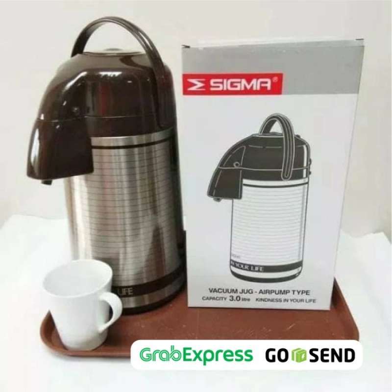 Promo SIgma Termos Pompa 3.0Lt PNS-300K Diskon 22% di Seller Smartans ...