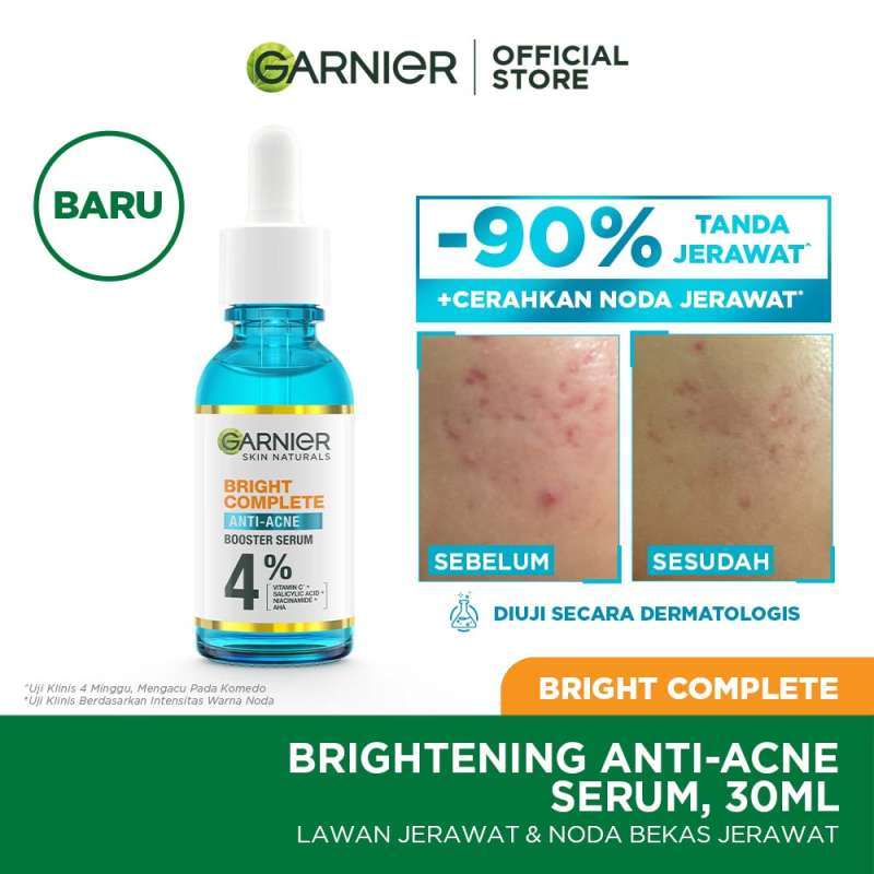Jual Garnier Bright Complete Anti Acne Booster Serum 30ml di Seller All ...