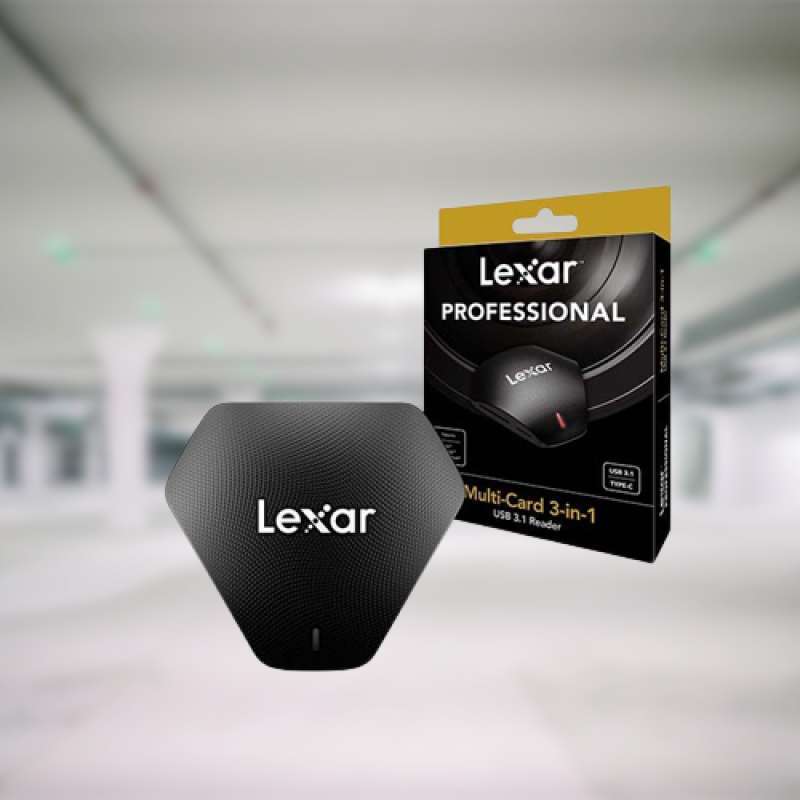 Jual Lexar Professional Multi-Card 3 in 1 USB 3.1 Reader LRW500URB di ...