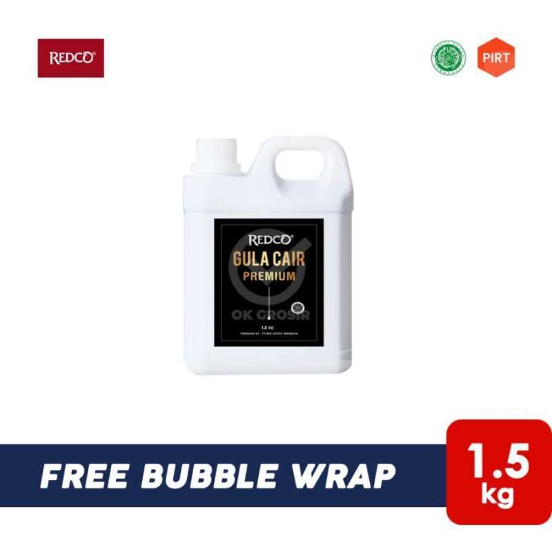 Jual Redco Gula Cair Premium / Simple Syrup [Jerigen 1.5 kg] di Seller ...