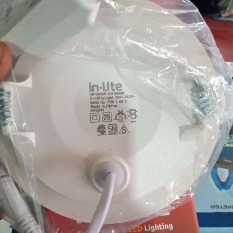 Jual Lampu Led Panel / Downlight Tipis Inlite 6 Watt Putih Di Seller ...