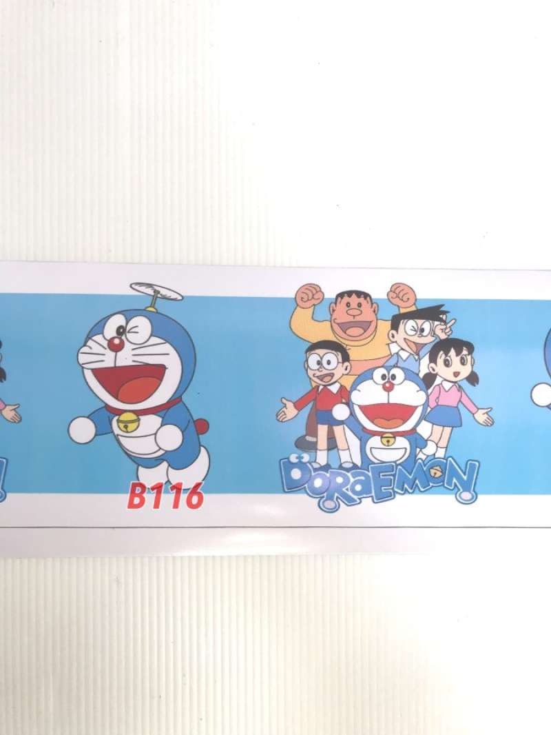 Promo B116 Wall Border Sticker Doraemon and Friends - Wallpaper Dinding ...