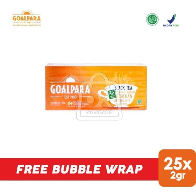 Jual Goalpara Black Tea / Teh Hitam Celup (1 Box isi 25pcs) di Seller ...