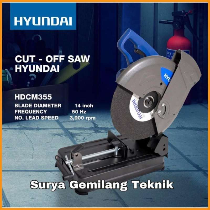 Jual Hyundai 355 Cut Off Machine / Mesin Potong Besi Listrik di Seller ...