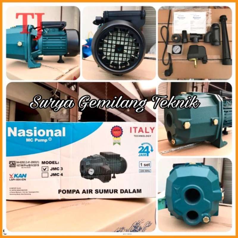 Jual Pompa Air Jet Pump Nasional Mc Jetpump 255 tanpa tabung di Seller ...