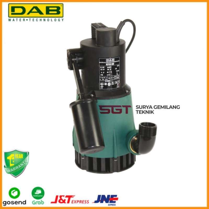 Jual Pompa Celup Kolam Ikan Pompa Celup DAB NOVA 180 MA Submersible Pump di Seller Surya ...