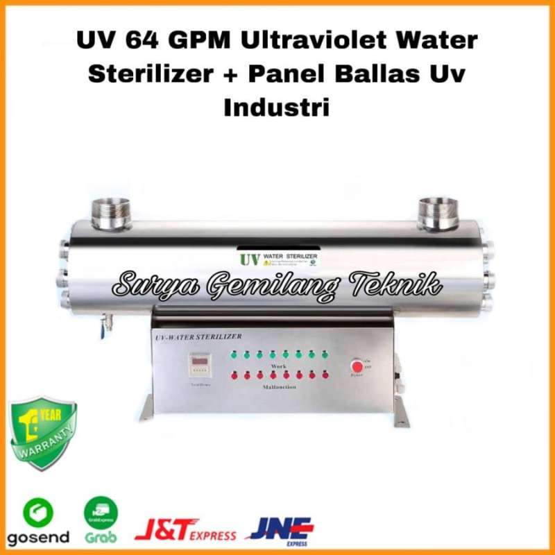 Jual UV 64 GPM Ultraviolet Water Sterilizer + Panel Ballas Uv Industri di Seller Surya Gemilang ...