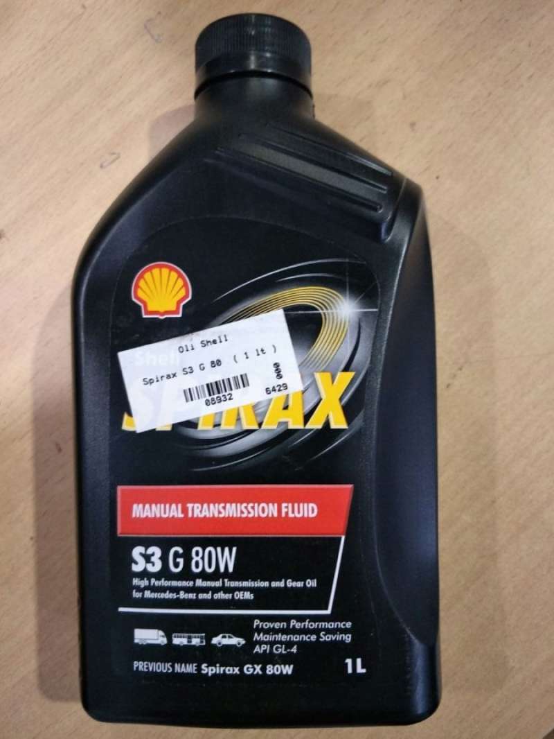 Jual Oli Shell Spirax S3 G 80W 1 liter 08932 di Seller Seaesaw - Meruya Utara (Ilir), Kota ...