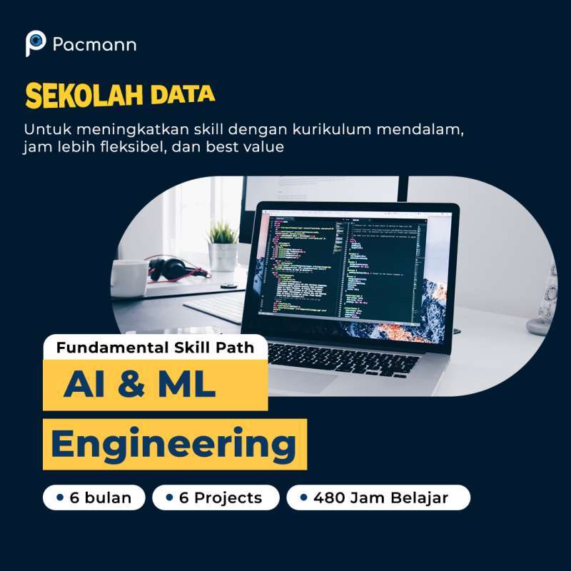 Jual Pacmann Ai Sekolah Data Skill Upgrader Fundamental Artificial Intelligence And Machine 5193