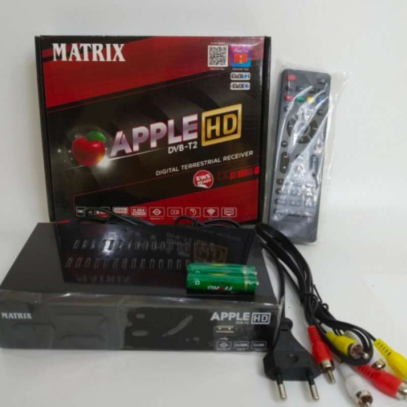 Jual Set Top Box Dvb T2,stb Tv Digital Matrix Apple Untuk Tv Tabung Di ...