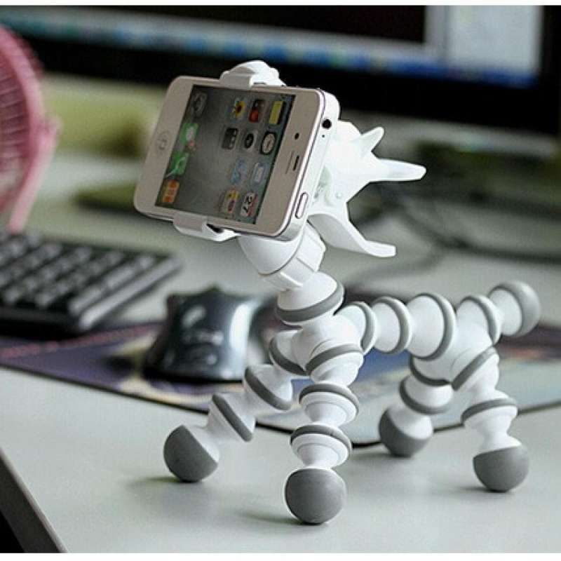 Promo GLO - Flexible Tripod Horse Style for Smartphone - 2F Warna Putih ...