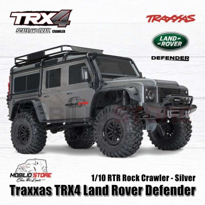 Jual Traxxas Trx4 Land Rover Defender 1/10 Rtr Rock Crawler Di Seller ...