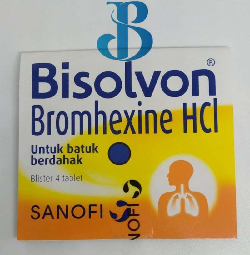 Jual Bisolvon Tablet 1 strip isi 4 tablet - obat batuk berdahak di ...