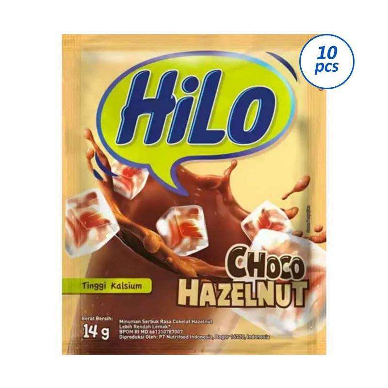 Jual Hilo Choco Hazelnut Renceng Minuman Cokelat [10 Sachets] per ...