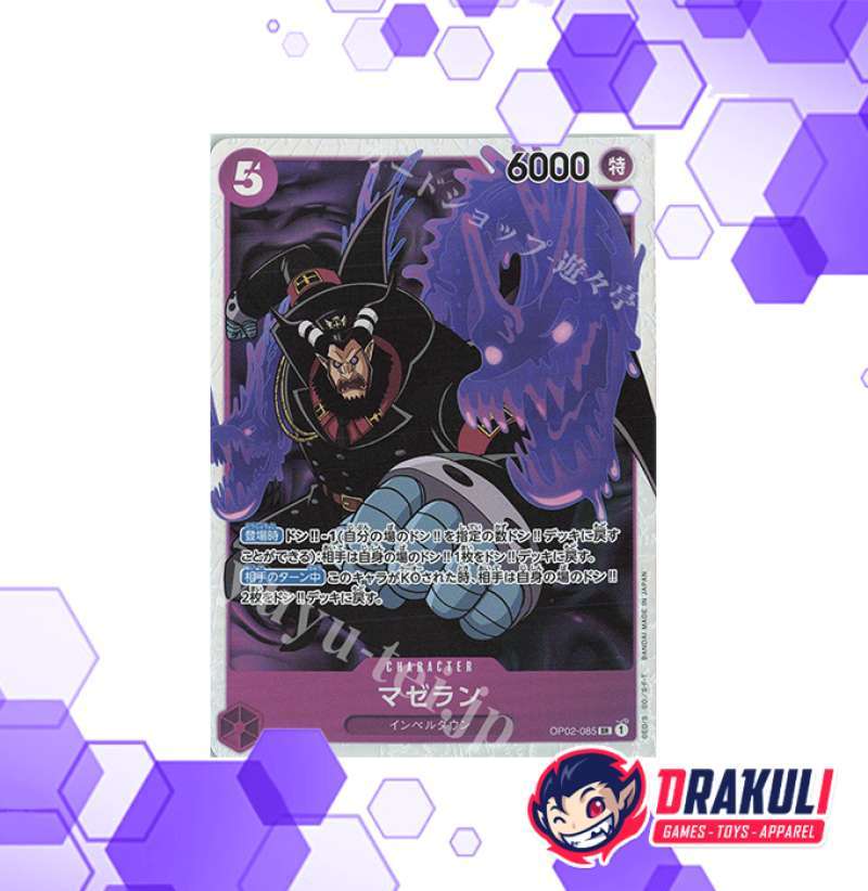 Jual One Piece Card Game - Magellan OP02-085 SR di Seller Drakuli Games ...