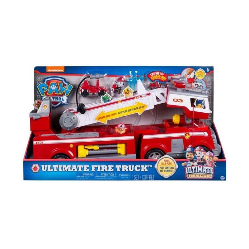 Jual Spin Master Paw Patrol Ultimate Fire Truck Marshall Rescue 6043989 ...