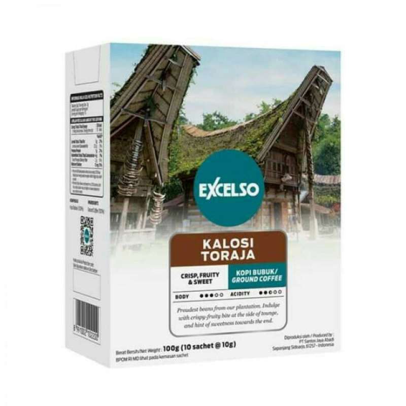 Jual Excelso Kolasi Toraja Bubuk Kopi [10 Sachet X 10 Gr] Di Seller ...