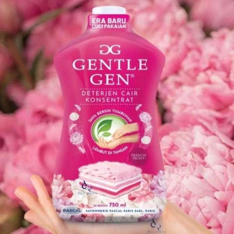 Jual Gentle Gen Deterjen Cair Konsentrat 750ml Botol/deterjen Cair Di ...