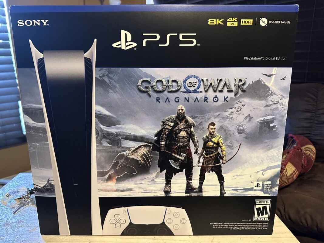 Jual PS5 Sony PlayStation 5 Digital Bundle God of War Ragnarok di ...