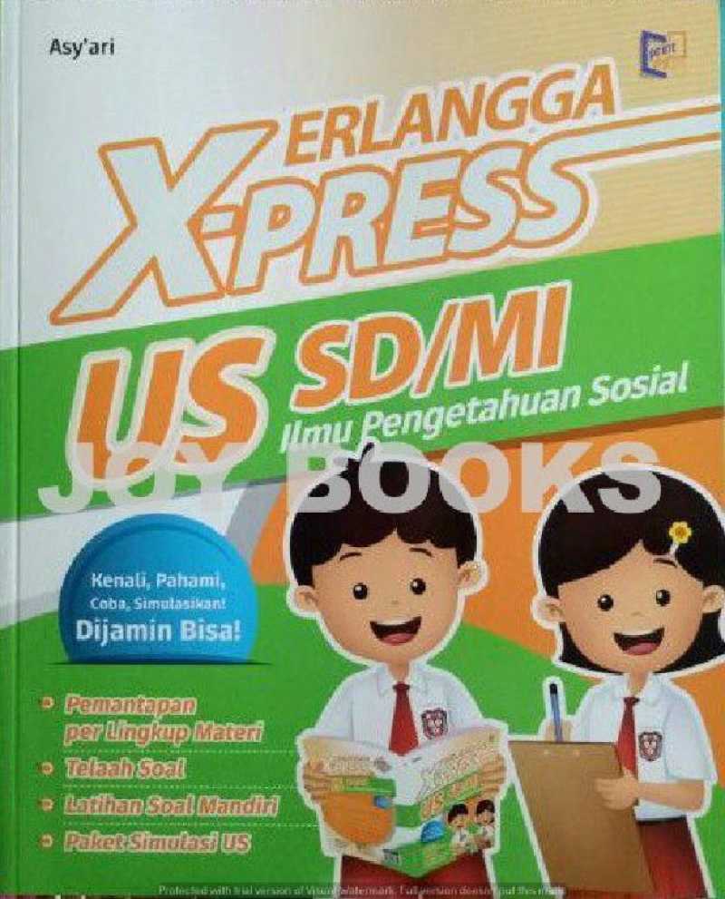 Jual BUKU ERLANGGA X-PRESS SD / MI ILMU PENGETAHUAN SOSIAL IPS / BUKU ...