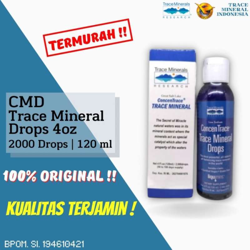Promo CMD ( Concentrace Trace Mineral ) 2000 Drops / 120ml / 4oz ...