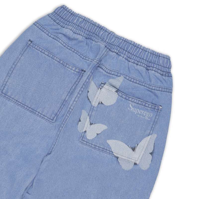 Promo Superego Baggy Pants by Isser James Light Blue BIJ01 Diskon 53% ...