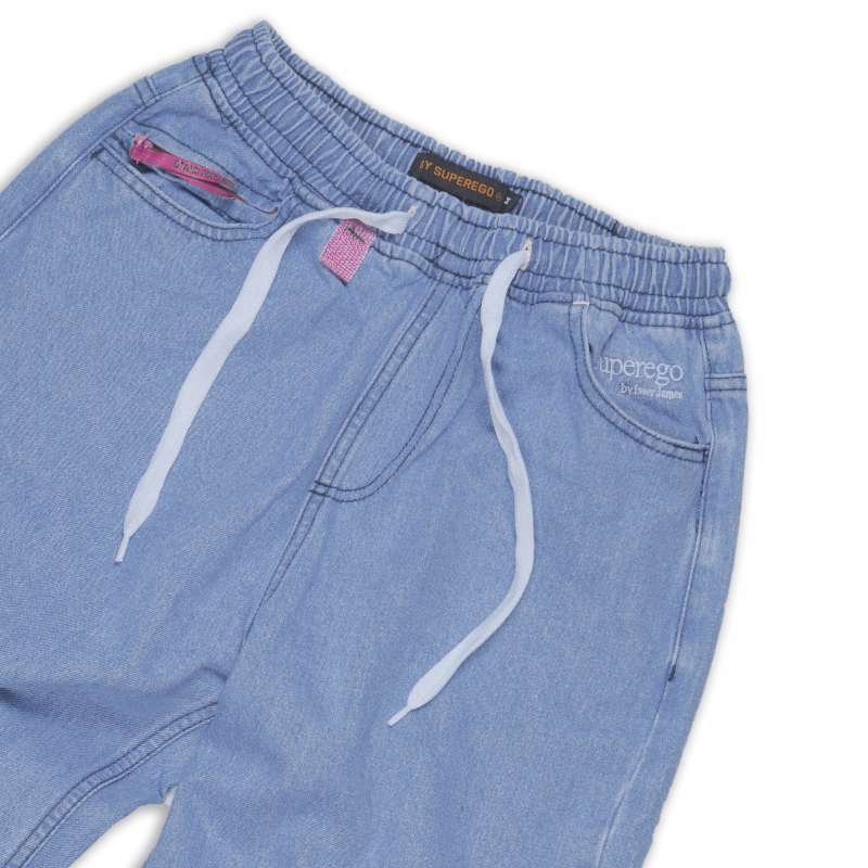 Promo Superego Baggy Pants by Isser James Light Blue BIJ01 Diskon 53% ...