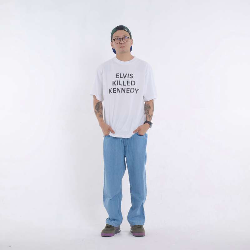 Promo Superego Baggy Pants by Isser James Light Blue BIJ01 Diskon 53% ...