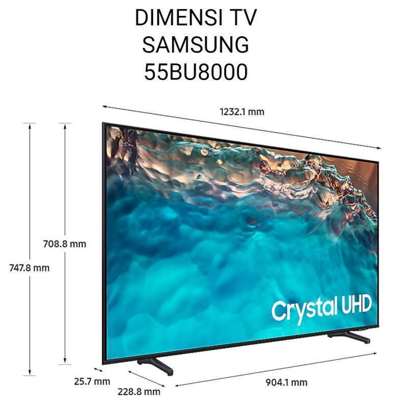 Jual Samsung 55bu8000 Smart Tv 55 Inch Crystal Uhd 4k Bu8000 Di Seller Sgi - Sgi Store - Kota ...