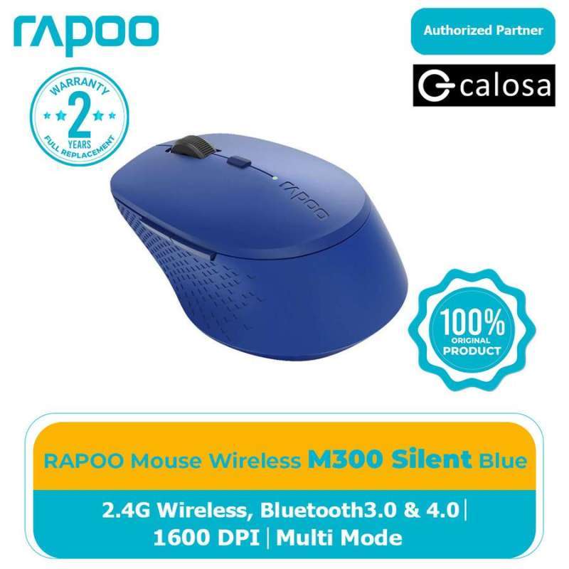 Jual Mouse Wireless Rapoo M300 Silent Multi Mode Wireless Mouse ...