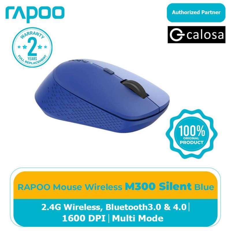 Jual Mouse Wireless Rapoo M300 Silent Multi Mode Wireless Mouse ...