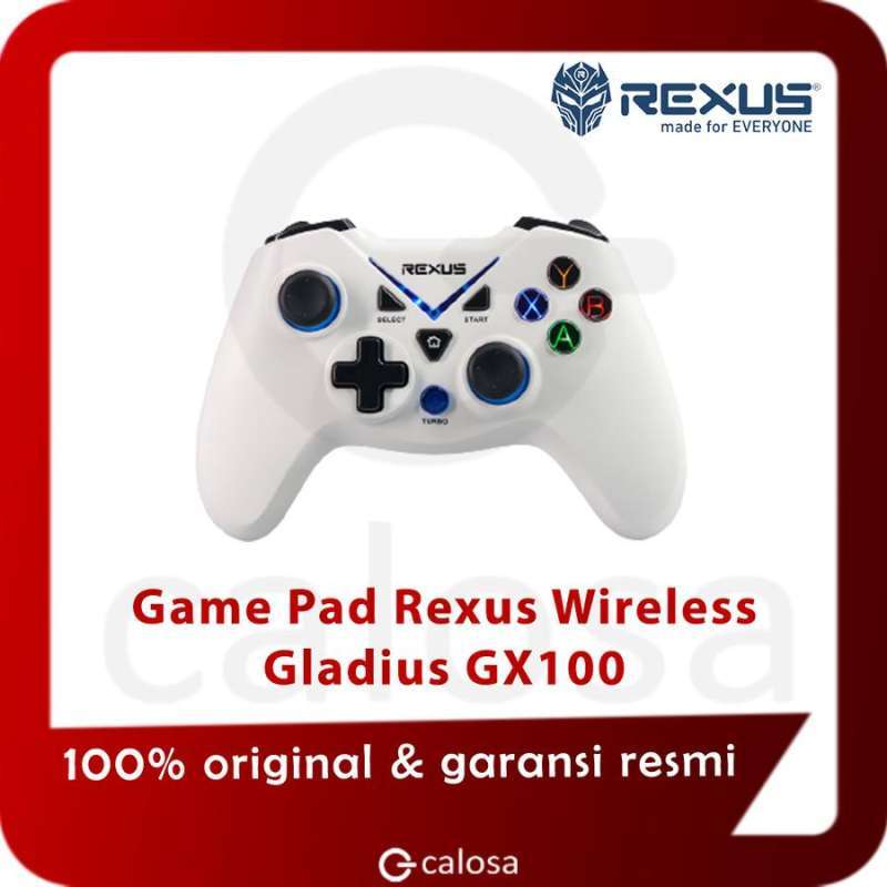 Jual Rexus Gladius GX100 Wireless Gaming Gamepad Joystick Garansi Resmi ...