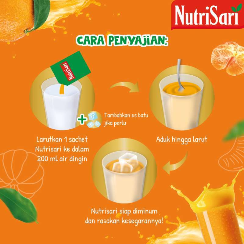 Promo Nutrisari Rtd Squeezed Orange 200 Ml (24 Tetrapack) - Minuman ...