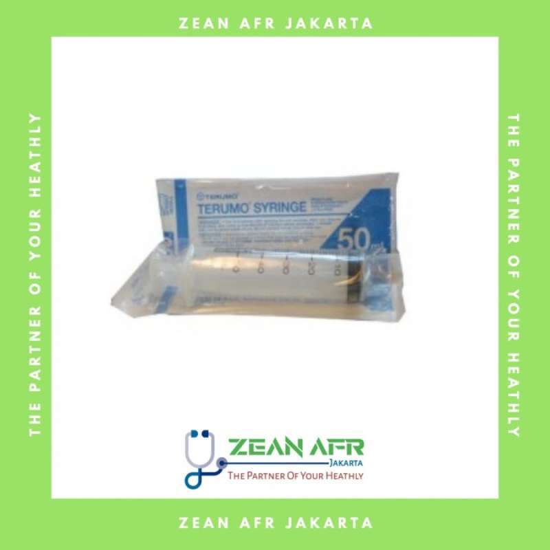 Promo Terumo Syringe Catheter Tip Biru / Spuit Lubang Pinggir 50 cc ...