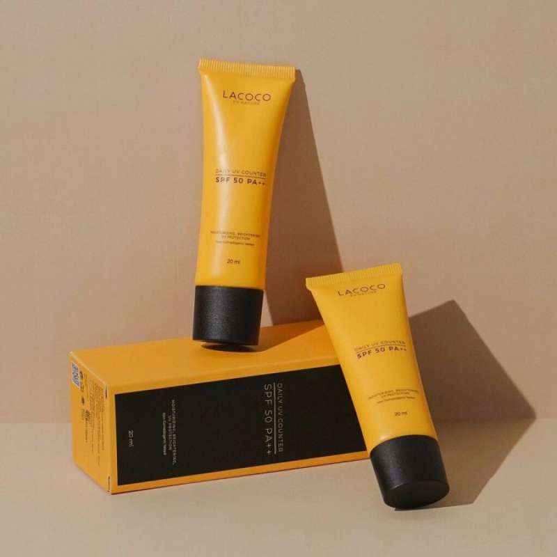 Promo Lacoco Sunscreen Daily Uv Counter Spf 50 Pa++ 20ml Diskon 23% di ...