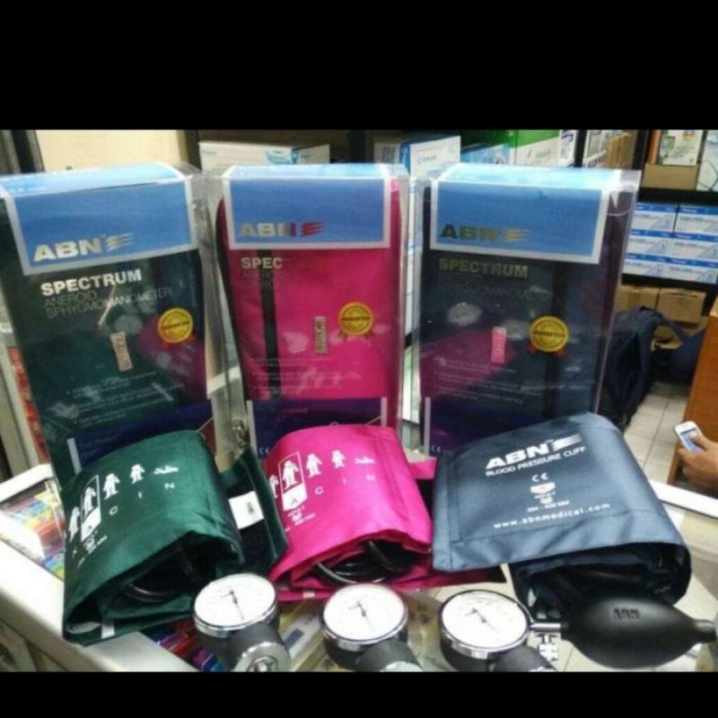 Promo Tensi Aneroid Abn Spectrum/tensimeter Abn Spectrum Warna Warni ...