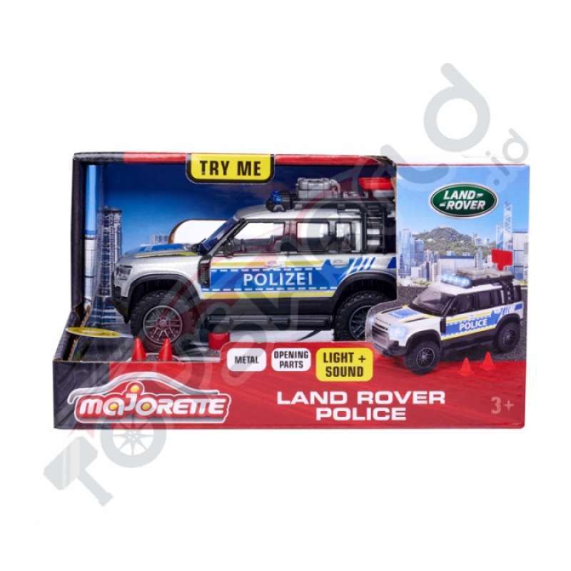 Promo Majorette Grand Series Land Rover Police - Mainan Anak Diskon 20% ...