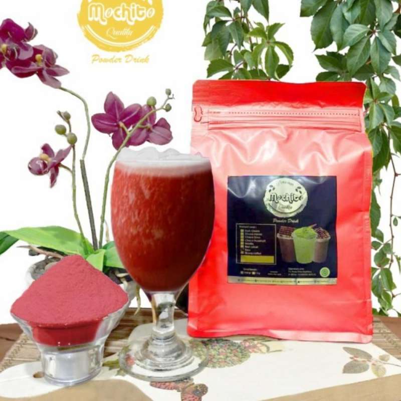 Jual Minuman Bubuk 1Kg Red Velvet/Taro/Vanilla/Bubble Gum/Moccacino ...